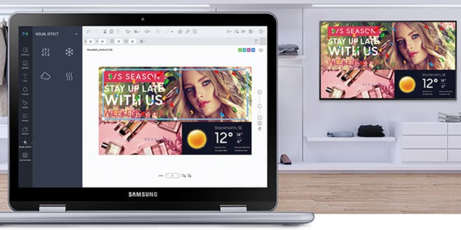 Software integrations - MagicINFO add-ons and widgets